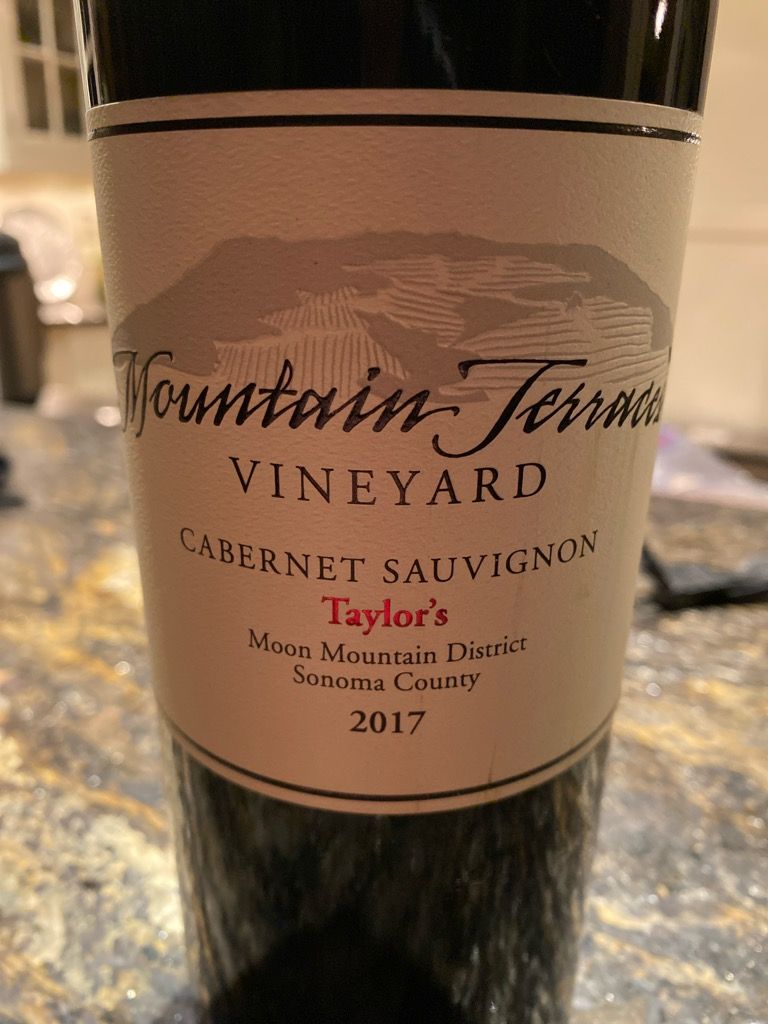 2017 Ledson Cabernet Sauvignon Taylor Mountain Terraces Vineyard Moon ...
