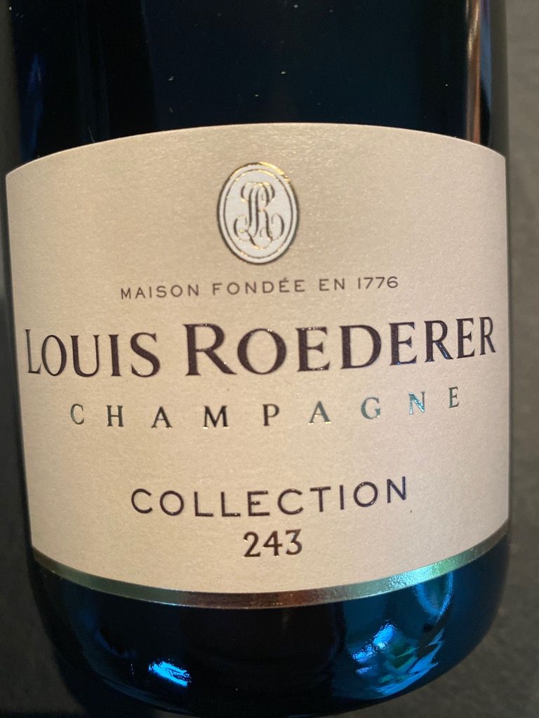 2018 Louis Roederer Champagne Collection 243, France, Champagne ...