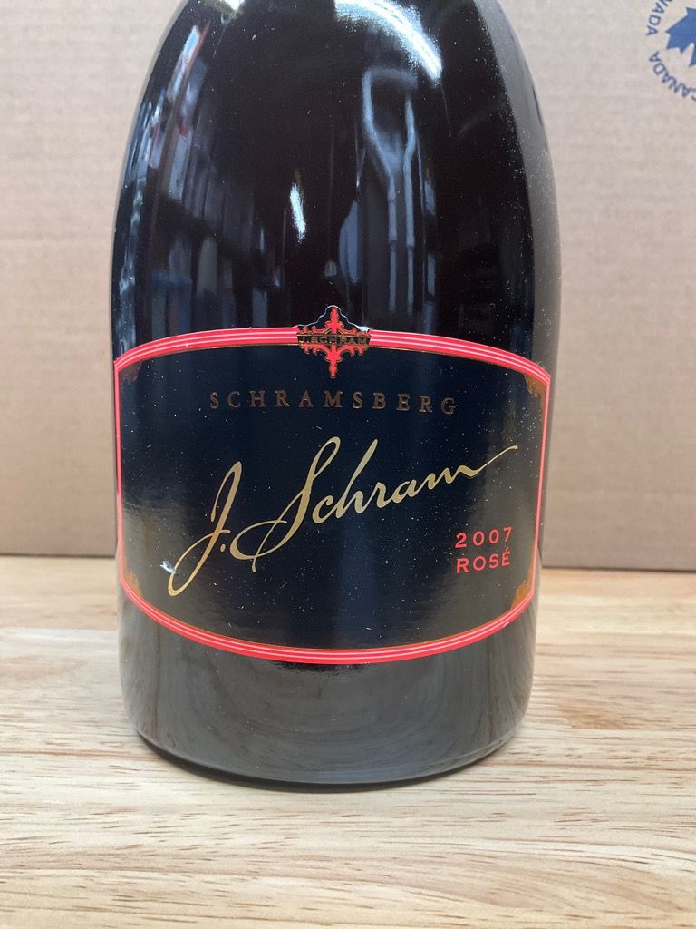 2007 Schramsberg Vineyards J. Schram Rosé, USA, California, North Coast - CellarTracker