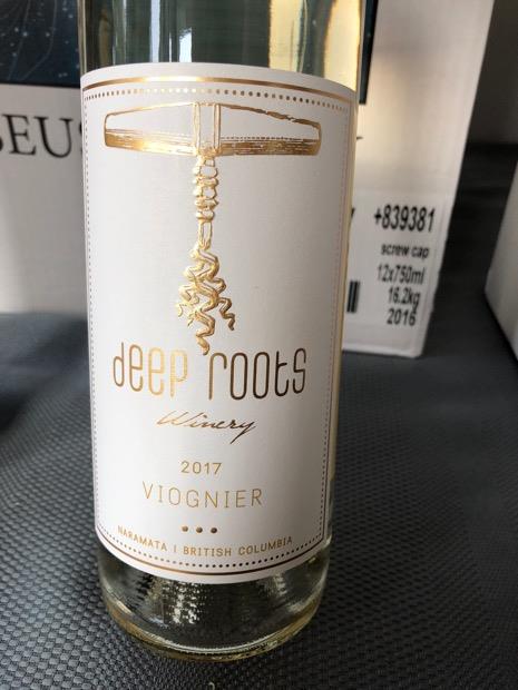 2016 Deep Roots Winery Viognier, Canada, British Columbia, Okanagan ...