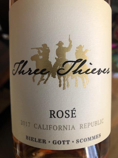 2017 Three Thieves Zinfandel Rosé, USA, California - CellarTracker