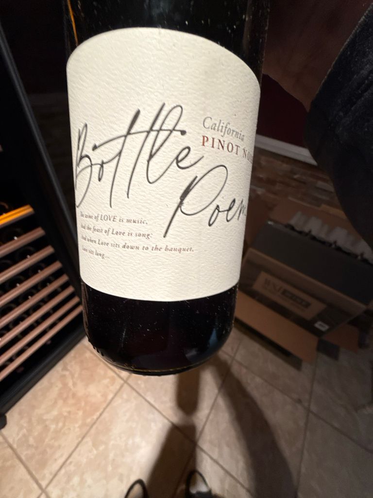 2024 Eclipse Wines Pinot Noir Bottle Poem, USA, California - CellarTracker