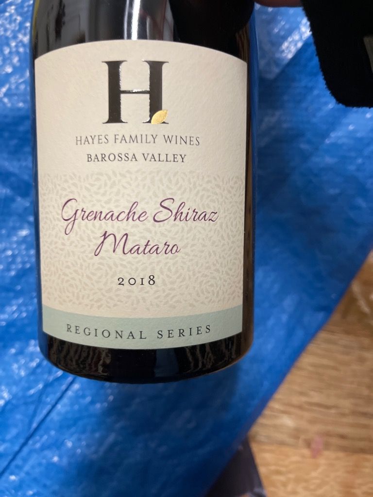 2015 Hayes Family Wines Estate GSM Field Blend, Australia, South ...