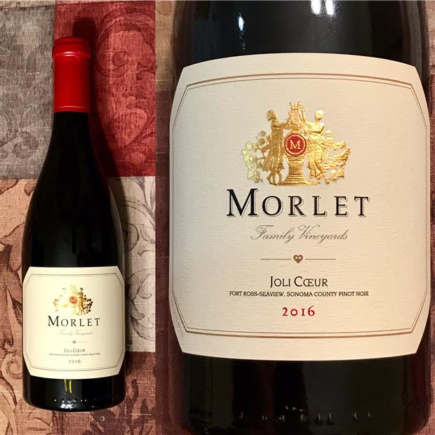 2016 Morlet Family Vineyards Pinot Noir Joli Coeur, USA, California ...