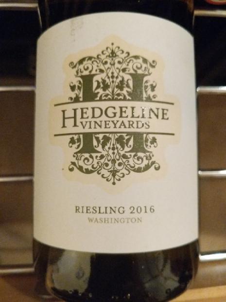 2014 Hedgeline Vineyards Riesling, USA, Washington - CellarTracker