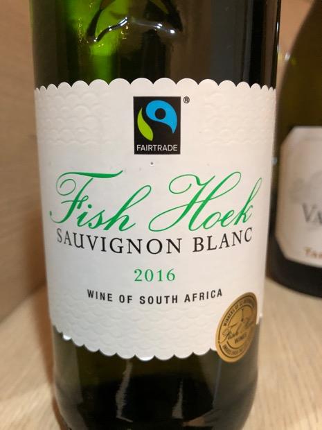 2020 Fish Hoek Sauvignon Blanc, South Africa, Western Cape - CellarTracker