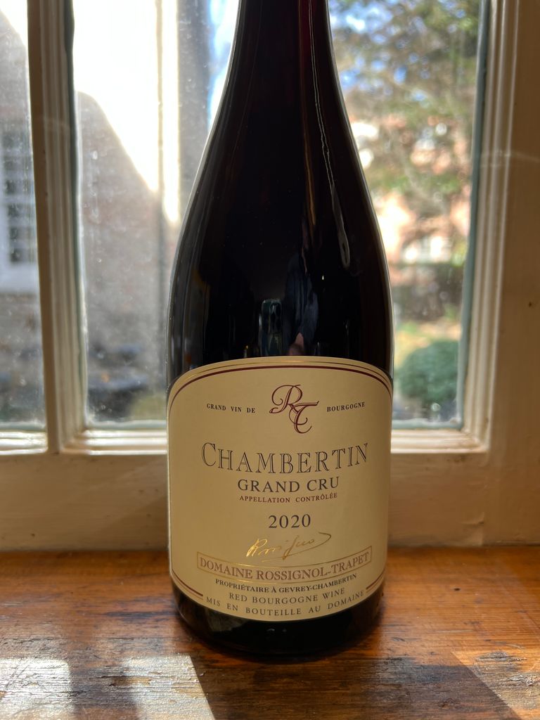 2020 Domaine Rossignol Trapet Chambertin, France, Burgundy, Côte de ...