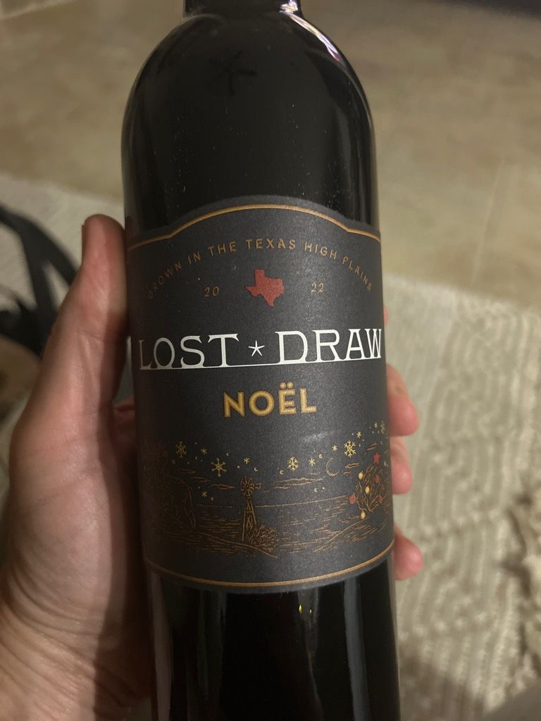 2022 Lost Draw Cellars Noel Red Blend, USA, Texas, Texas High Plains ...