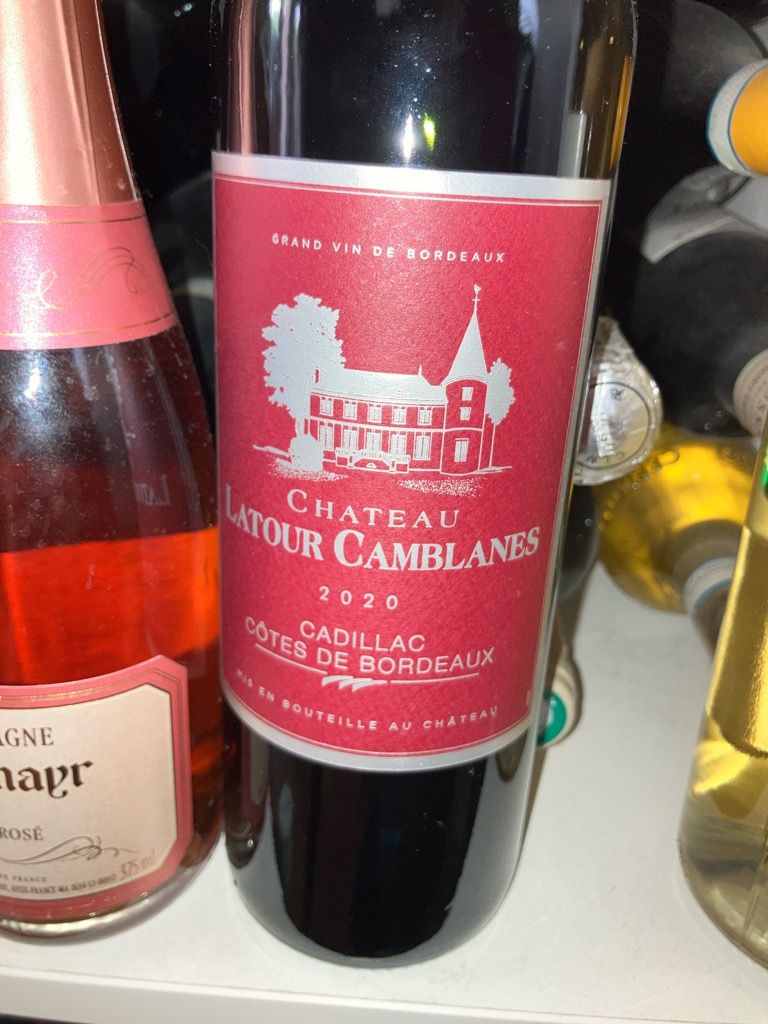 2020 Château Latour Camblanes, France, Bordeaux, Entre-Deux-Mers ...