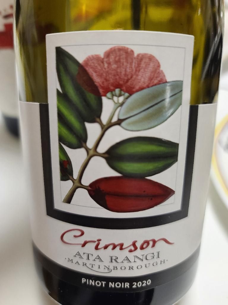 2020 Ata Rangi Pinot Noir Crimson, New Zealand, North Island, Wairarapa ...