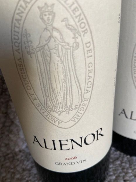 2006 Alienor Grand Vin, USA, California, North Coast, Lake County ...