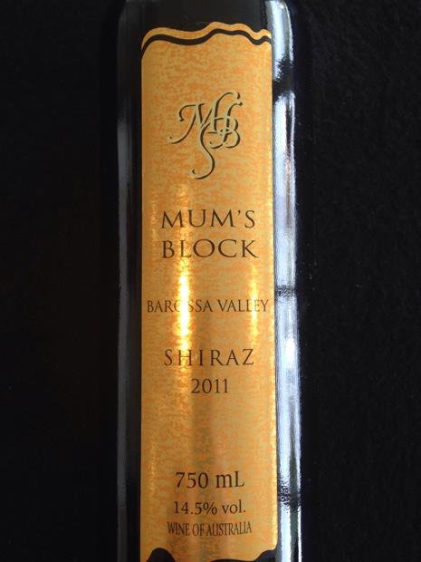2011 Rohrlach Mum's Block Shiraz, Australia, South Australia, Barossa ...