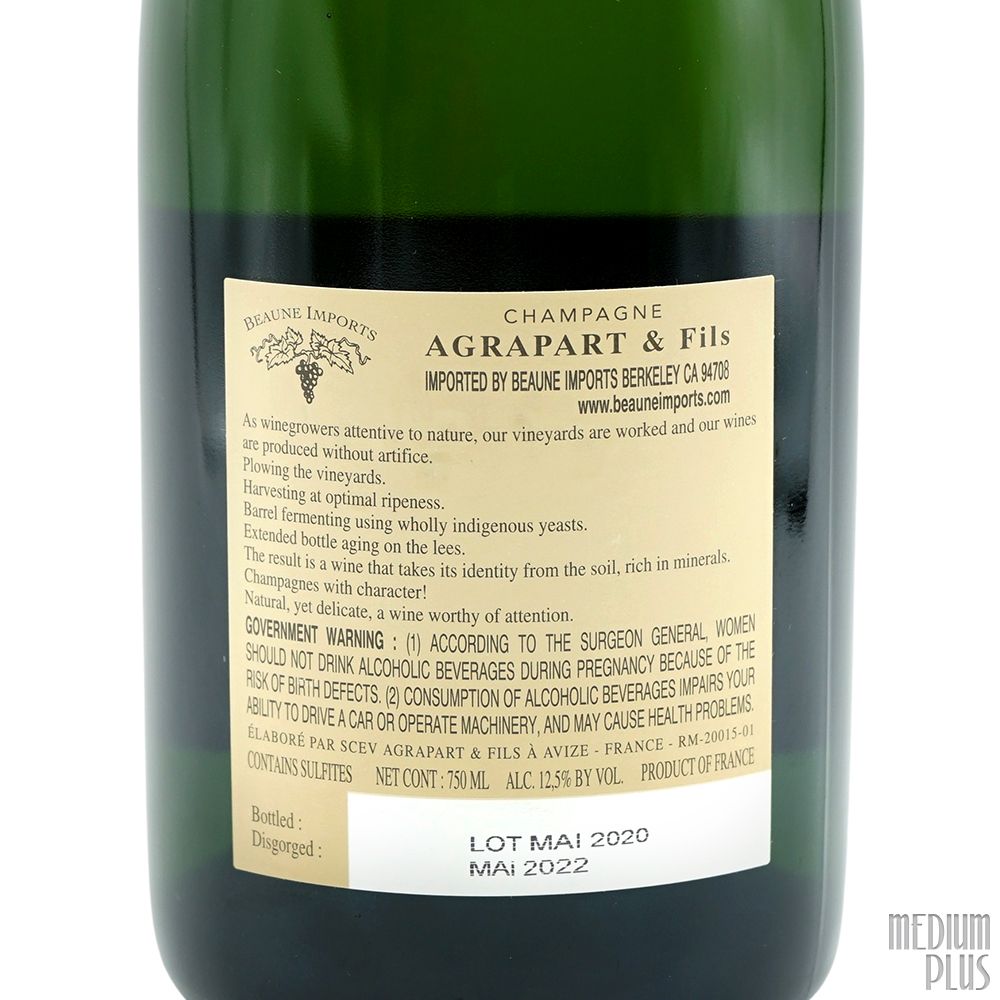 NV Agrapart Champagne Les 7 Crus Extra-Brut, France, Champagne ...