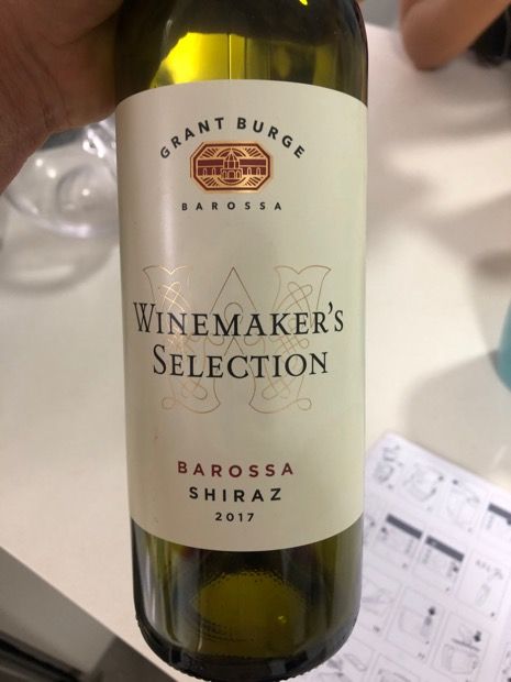 2017 Grant Burge Shiraz Winemakers Selection Grant Burge Wines Pty Ltd ...