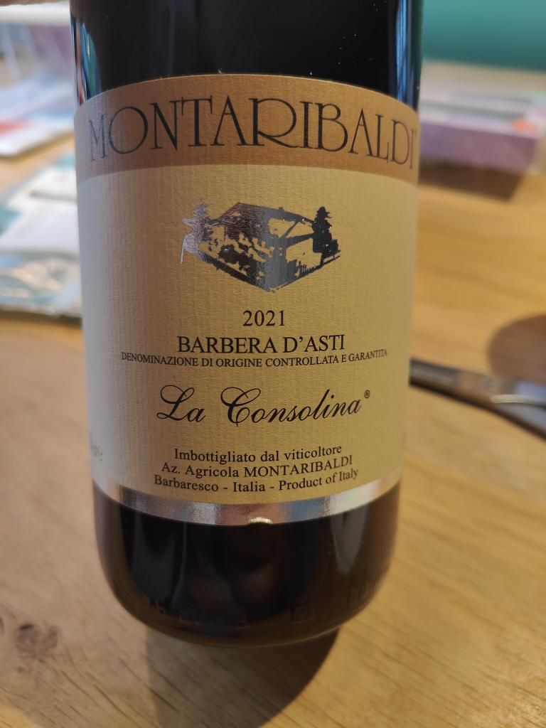 2021 Montaribaldi Barbera d'Asti La Consolina, Italy, Piedmont, Asti ...