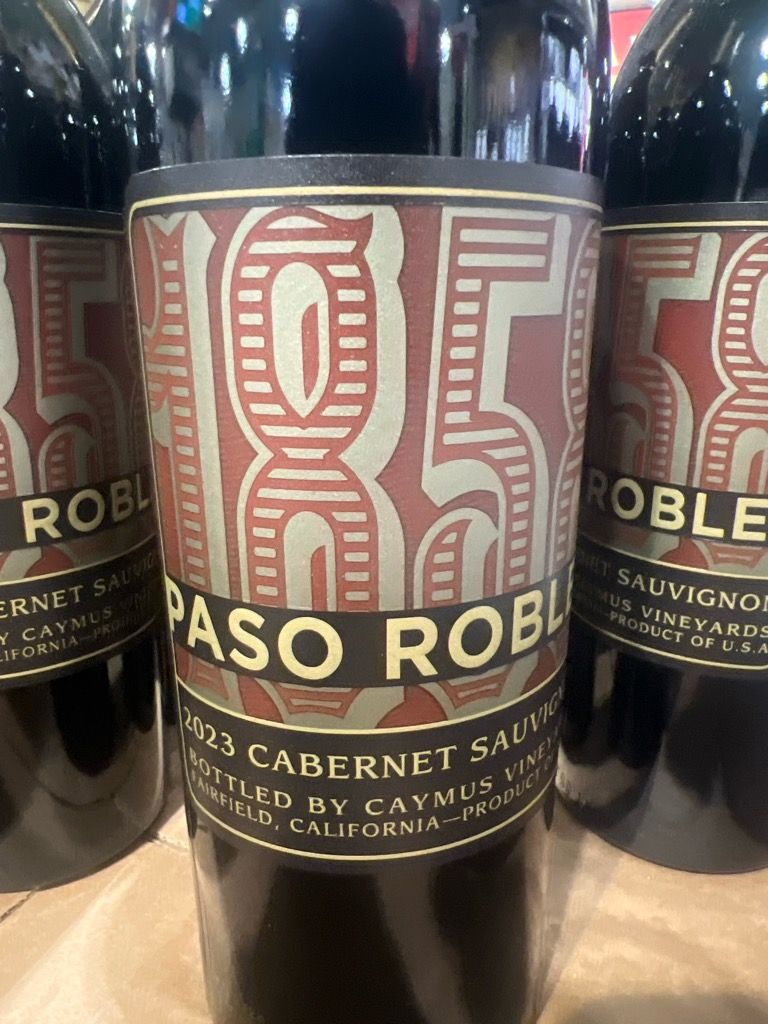 2023 Caymus Cabernet Sauvignon 1858 Paso Robles, USA, California ...