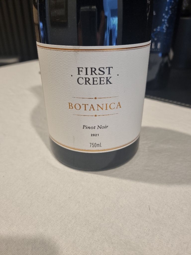 2022 First Creek Wines Pinot Noir Botanica, Australia, New South Wales ...