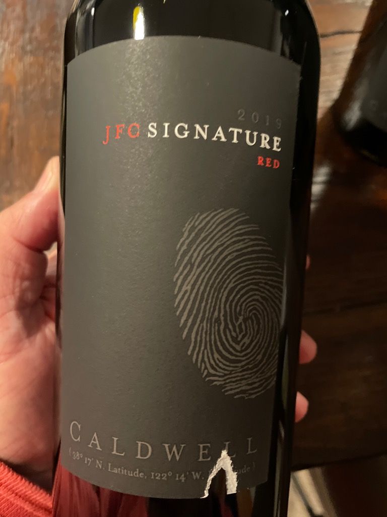 2021 Caldwell JFC Signature, USA, California, Napa Valley, Coombsville - CellarTracker