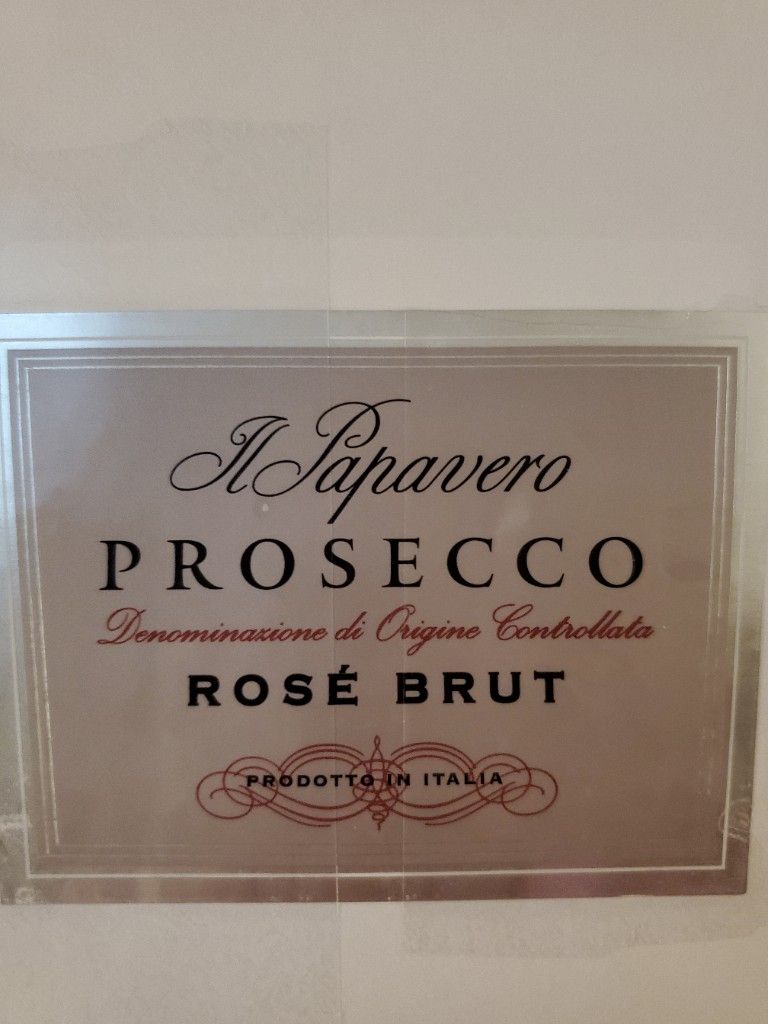2019 Il Papavero Prosecco Rosé Brut, Italy, Veneto / Friuli-Venezia ...