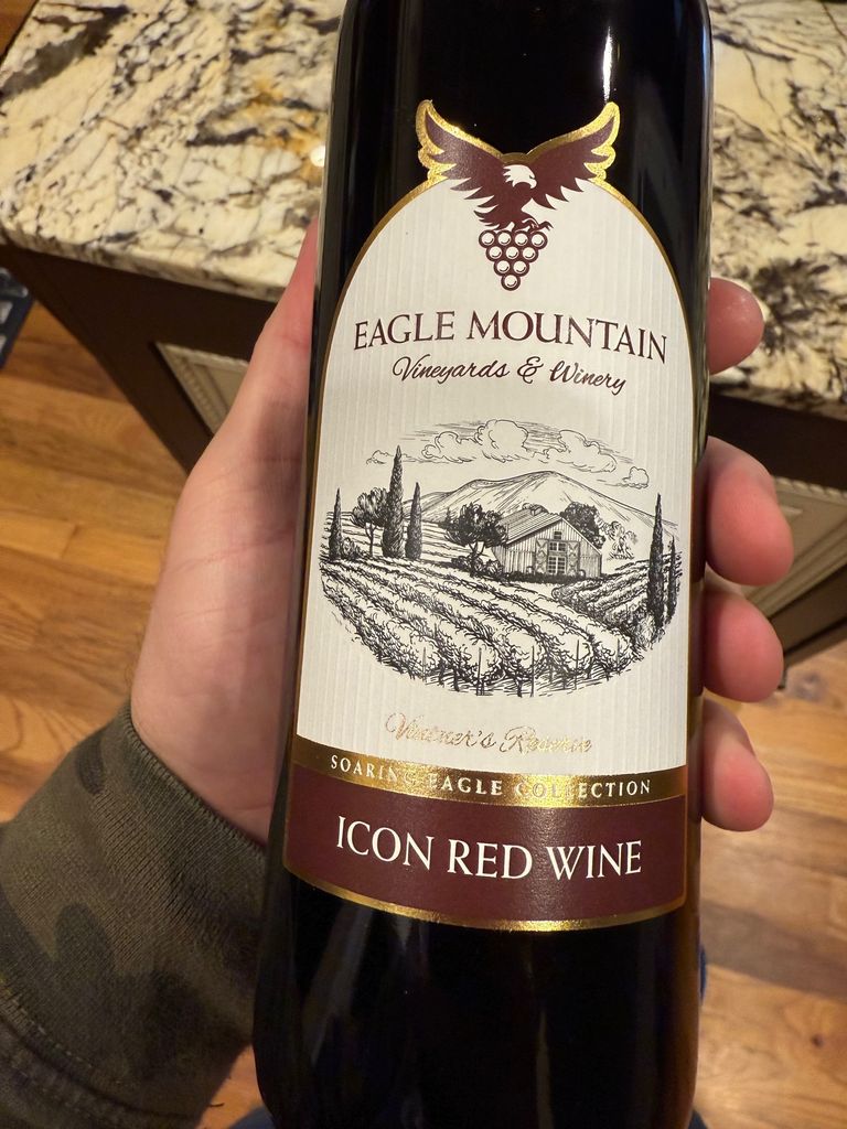 2021 Eagle Mountain Vineyards and Winery Vintner’s Reserve Icon Red ...