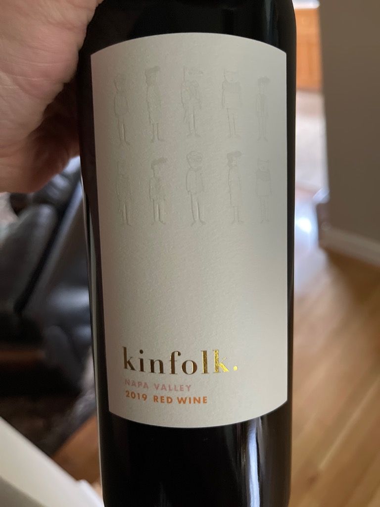 2019 Kinfolk Red Wine, USA, California, Napa Valley - CellarTracker