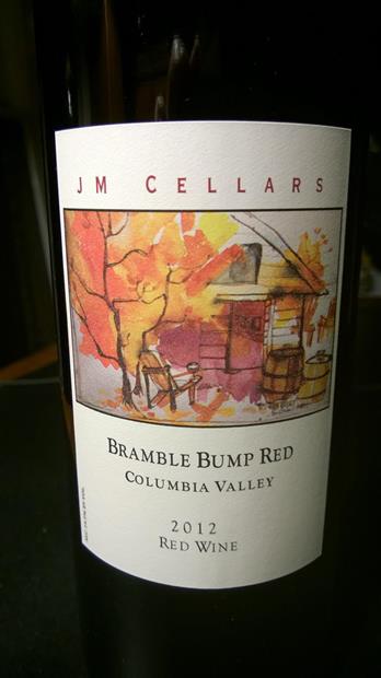 2012 JM Cellars Bramble Bump Red, USA, Washington, Columbia Valley ...