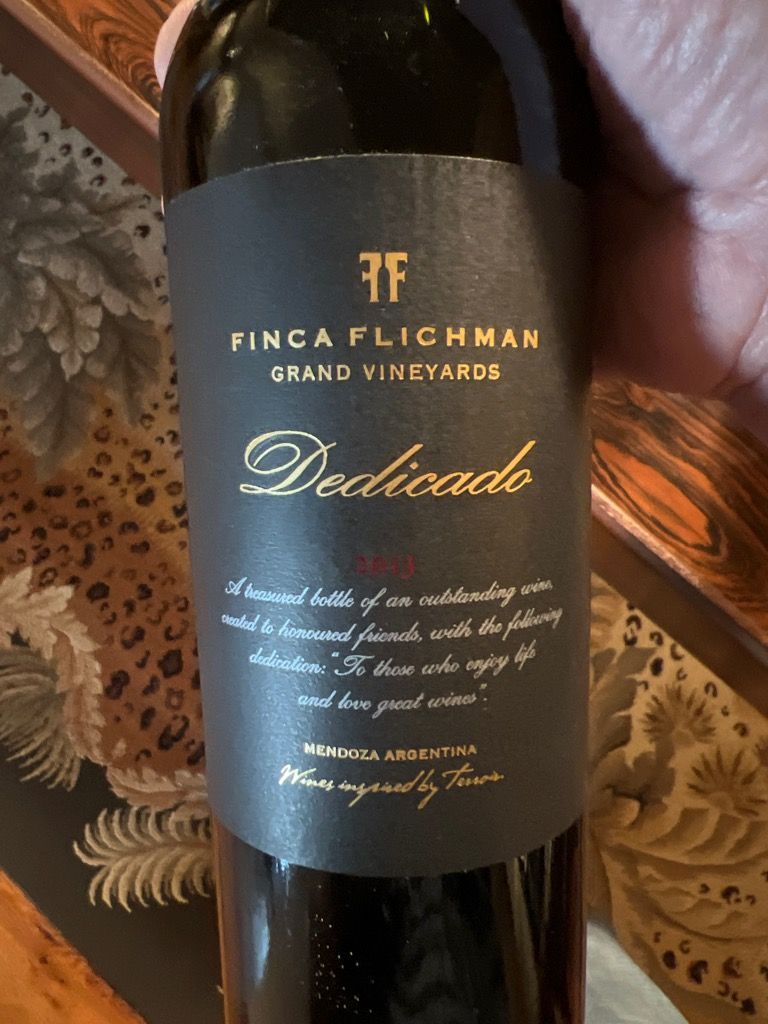 2013 Finca Flichman Dedicado, Argentina, Mendoza, Maipú - CellarTracker
