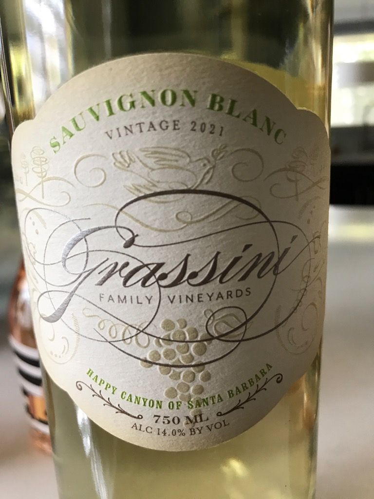 2022 Future Perfect Sauvignon Blanc Grassini Family Vineyards, USA ...