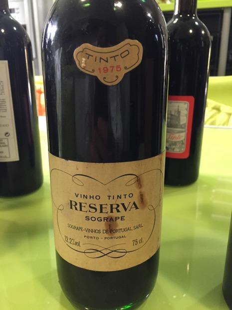 1975 Vinhos Sogrape Douro Reserva, Portugal, Douro - CellarTracker