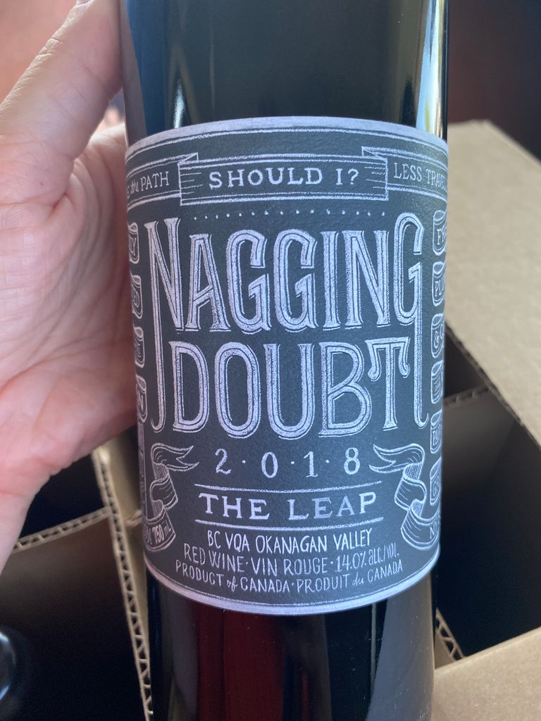 2020 Nagging Doubt The Leap, Canada, British Columbia, Okanagan Valley ...