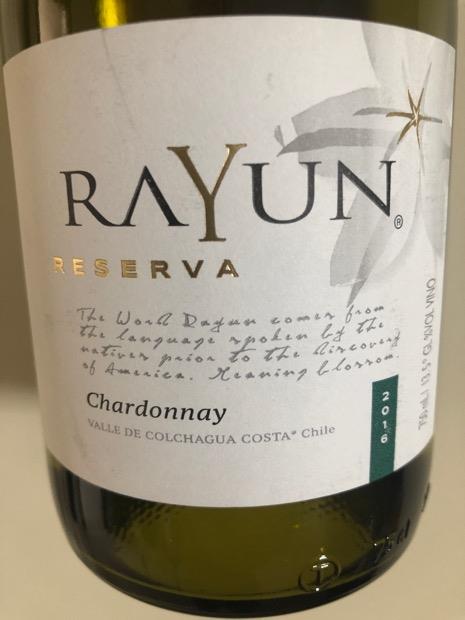 2016 Rayun Chardonnay, Chile, Rapel Valley - CellarTracker