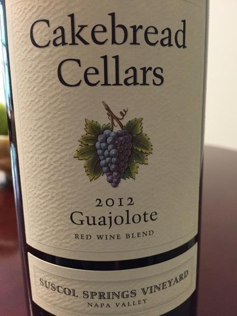 2012 Cakebread Cellars Guajolote Suscol Springs Vineyard, USA ...