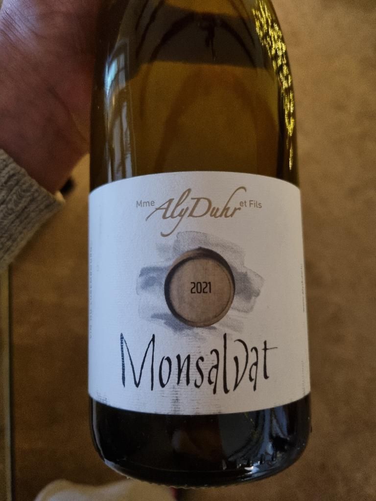 2022 Mme Aly Duhr & Fils Chardonnay Monsalvat, Luxembourg, Moselle ...