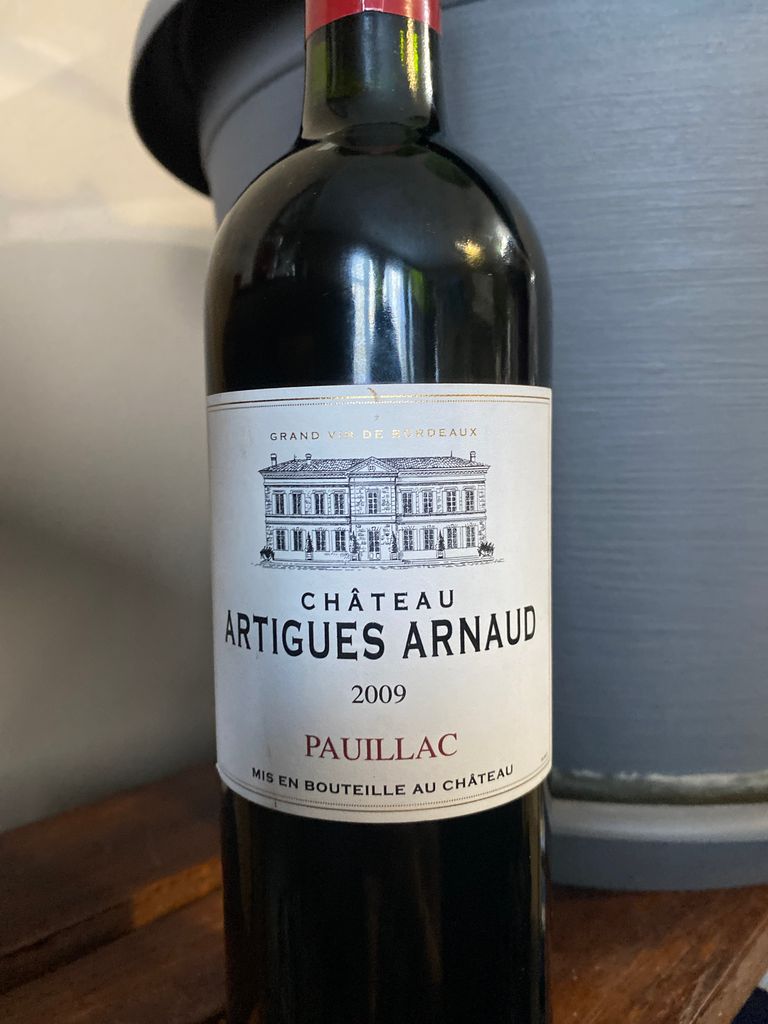 2009 Château Artigues-Arnaud, France, Bordeaux, Médoc, Pauillac ...