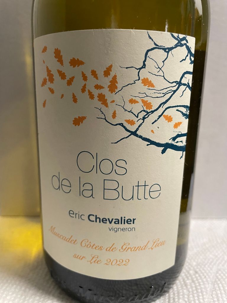 2022 Eric Chevalier Muscadet-Côtes de Grandlieu sur lie Clos de la ...