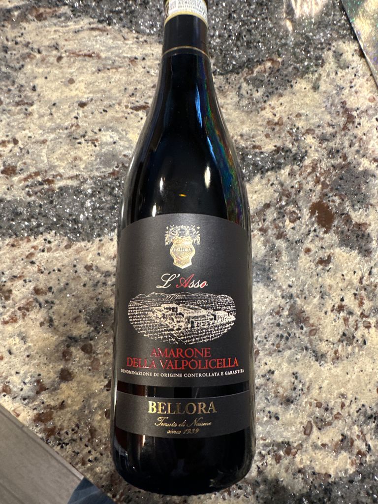 2018 Bellora Tenuta di Naiano Amarone della Valpolicella L'Asso, Italy ...