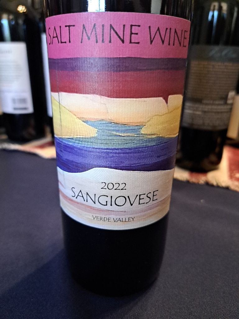 2022 Salt Mine Wine Sangiovese, USA, Arizona, Yavapai County ...