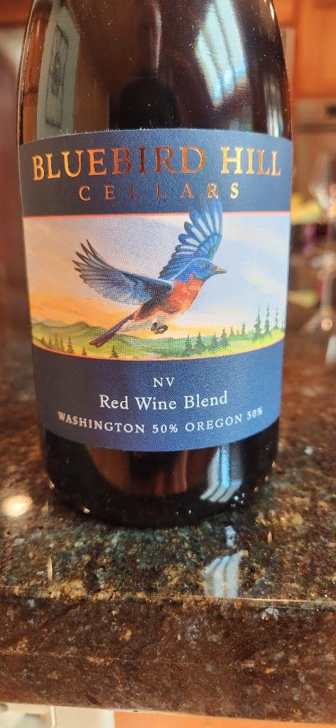 NV Bluebird Hill Cellars Red Wine Blend, USA, Oregon - CellarTracker