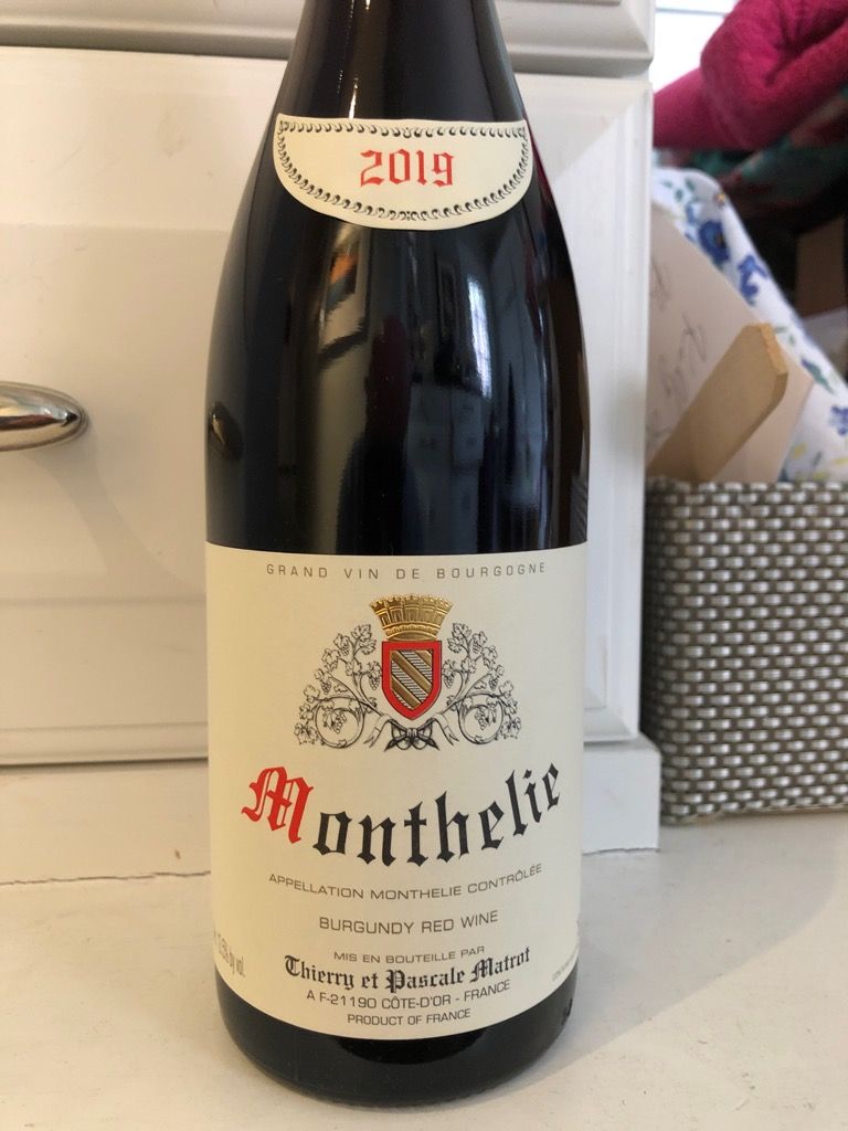 2020 Domaine Matrot Monthélie, France, Burgundy, Côte de Beaune ...