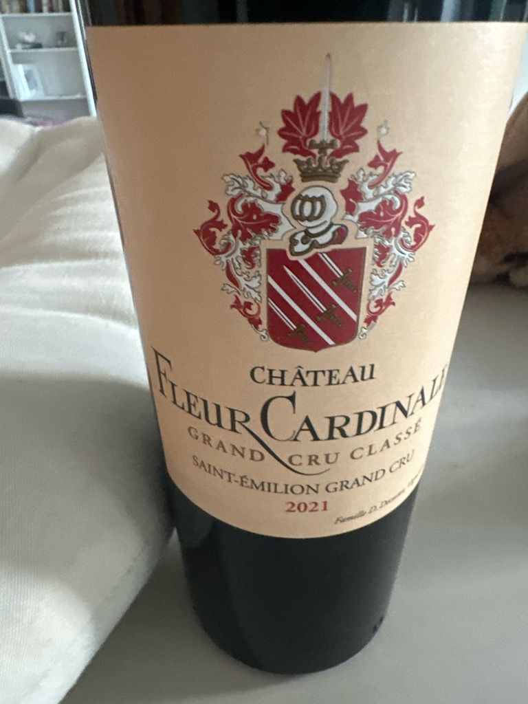 2021 Château Fleur Cardinale, France, Bordeaux, Libournais, Saint ...