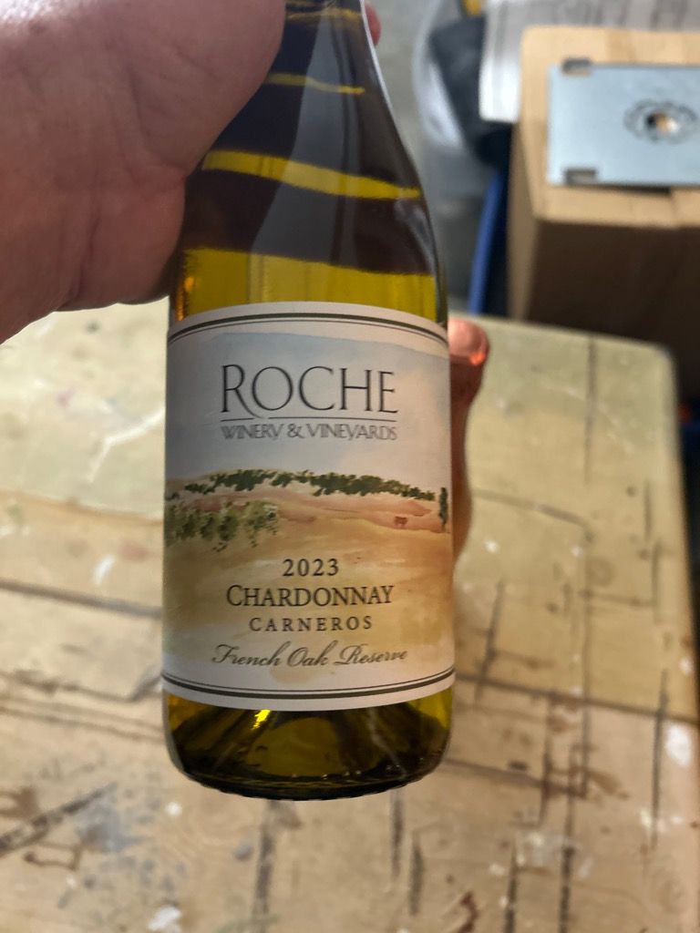 2023 Roche Winery Chardonnay French Oak Reserve, USA, California, Napa ...