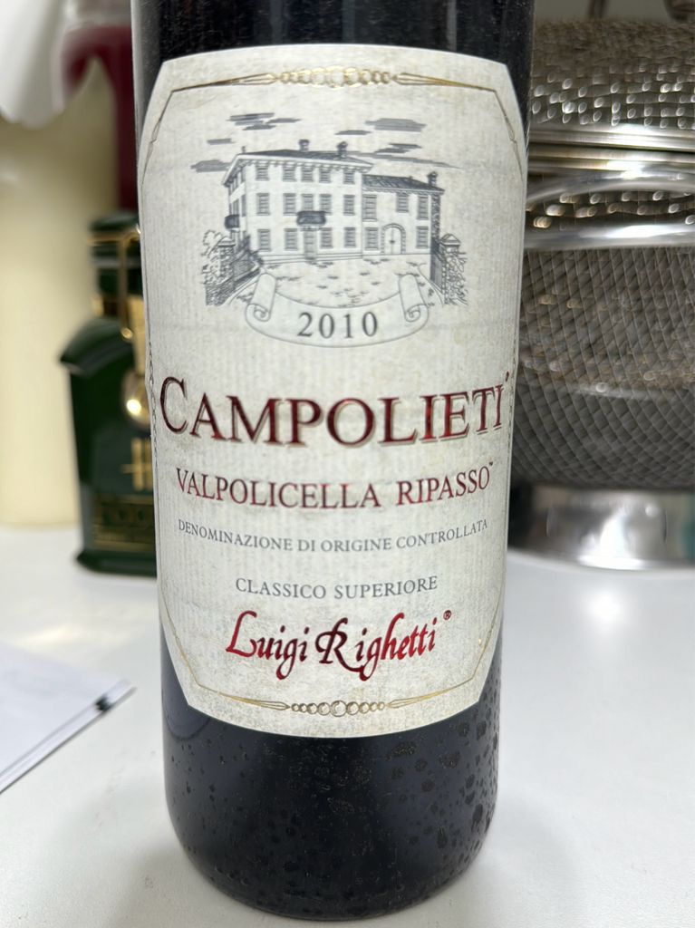 2010 Luigi Righetti Ripasso della Valpolicella Classico Superiore ...