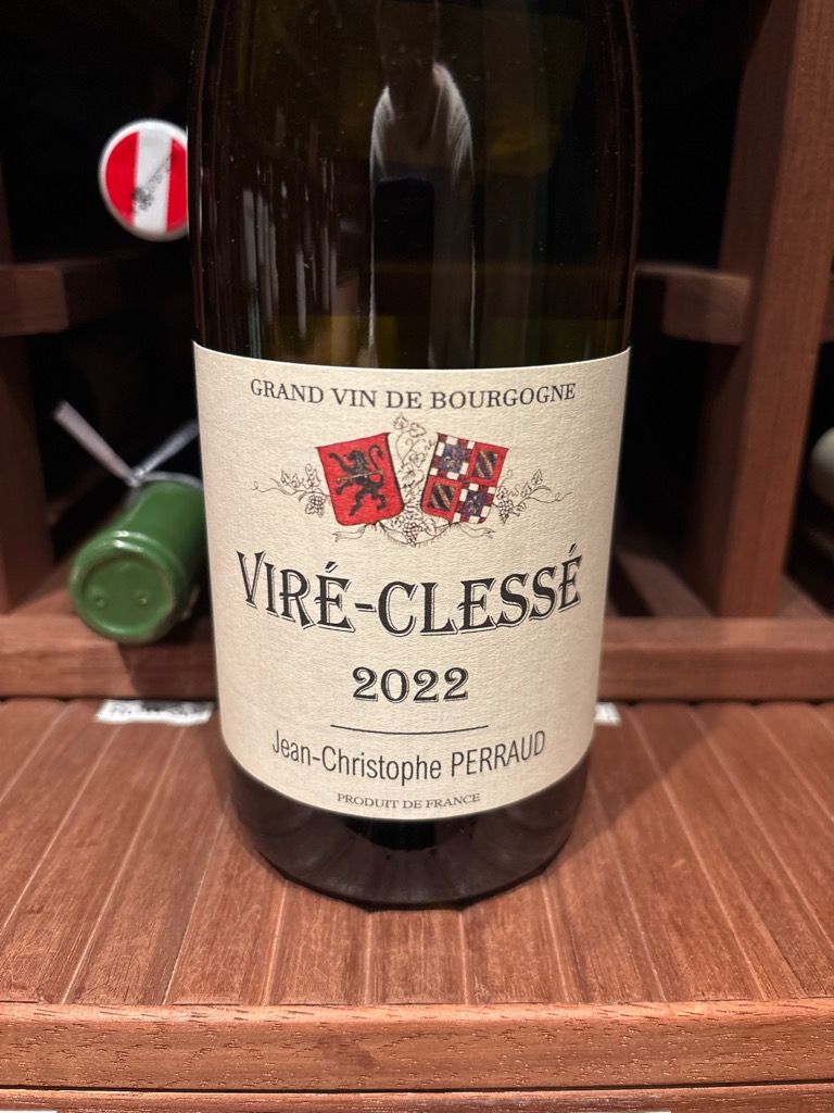2022 Domaine Jean-Christophe Perraud Viré-Clessé Grand Vin De Bourgogne ...