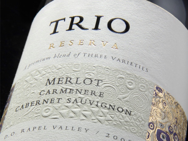 2010 Concha y Toro Trio Reserva Merlot Carmenere Cabernet Sauvignon ...