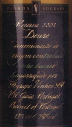2009 Vinhos Sogrape Douro Reserva, Portugal, Douro - CellarTracker