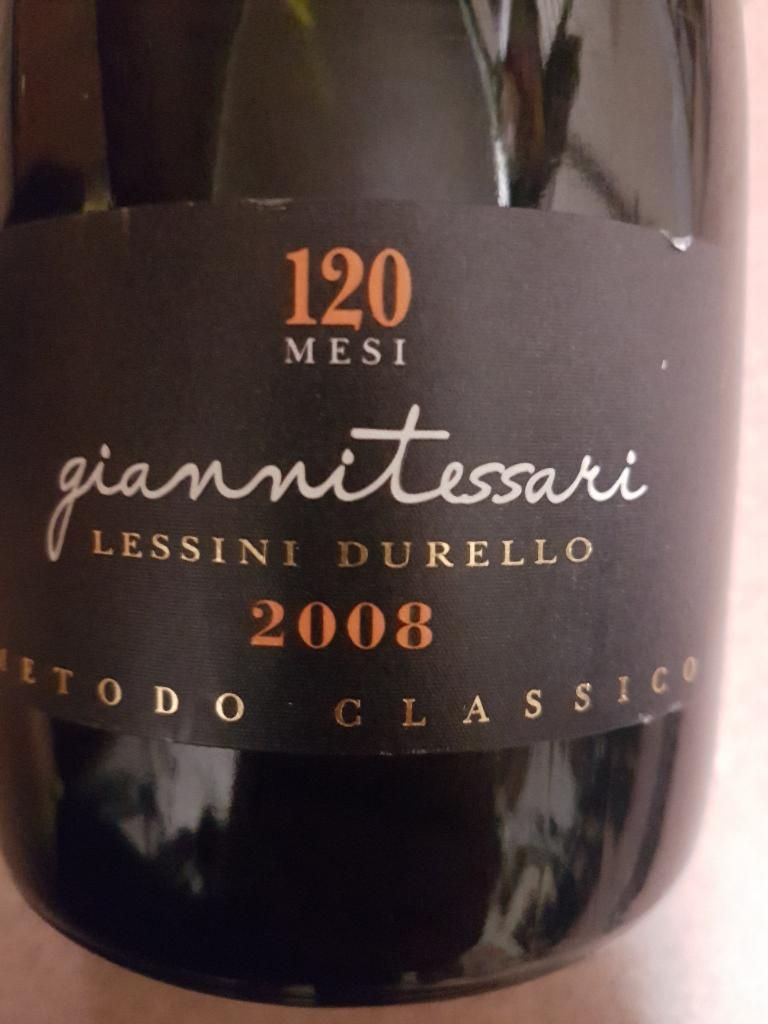 2008 Gianni Tessari Lessini Durello 120 Mesi Metodo ClassicoExtra Brut ...