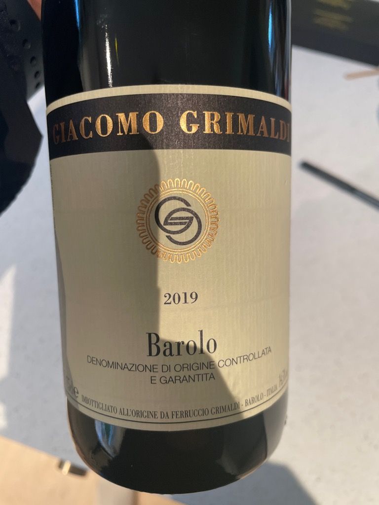 2019 Giacomo Grimaldi Barolo, Italy, Piedmont, Langhe, Barolo - CellarTracker