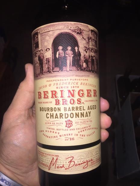 2016 Beringer Bros. Chardonnay Bourbon Barrel Aged, USA, California ...