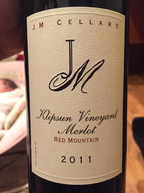 1998 JM Cellars Merlot Klipsun Vineyard, USA, Washington, Columbia ...
