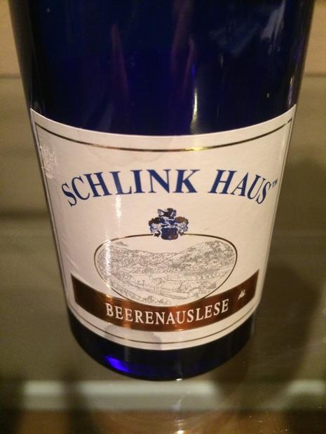 2019 Schlink Haus Riesling Beerenauslese, Germany, Rheinhessen ...